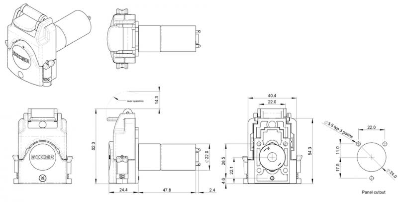 9QX Peristaltic Pump from Boxer
